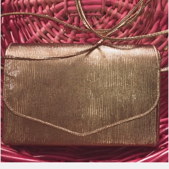 Richmark | Bags | Richmark Copper Colored Small Purse With Mirror ...